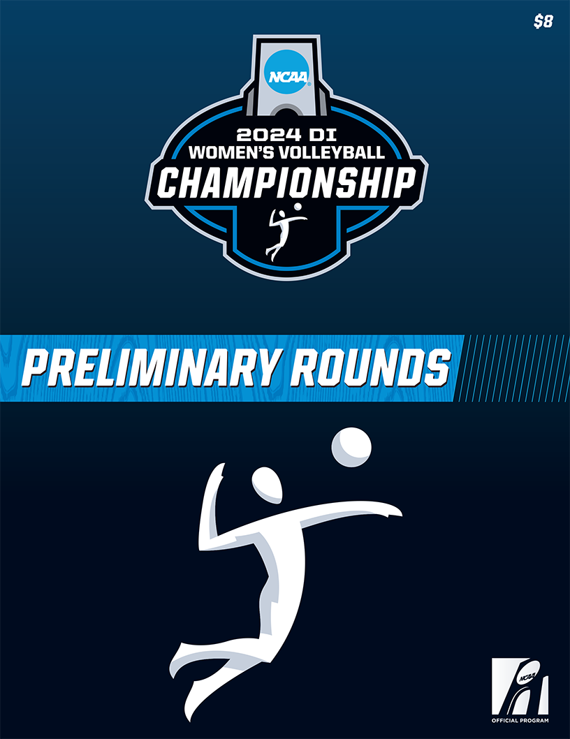 2024 NCAA Division I Women's Volleyball Preliminary Rounds Program – LEARFIELD Publications Store