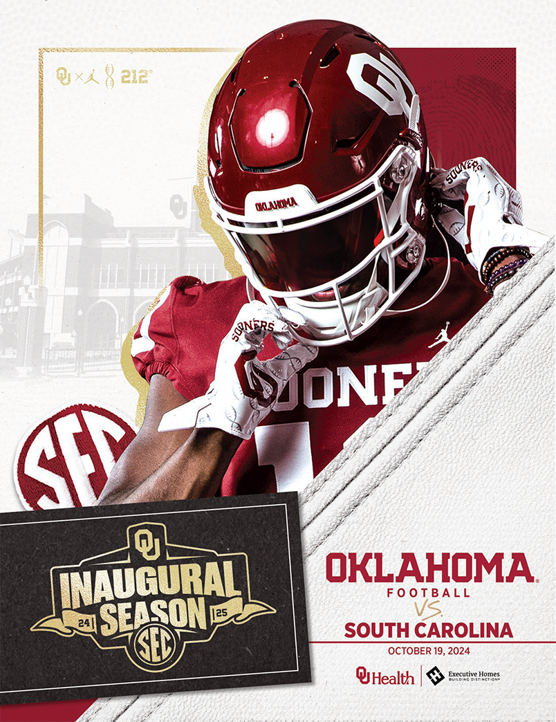 2024 Oklahoma vs. South Carolina Souvenir Program – LEARFIELD ...
