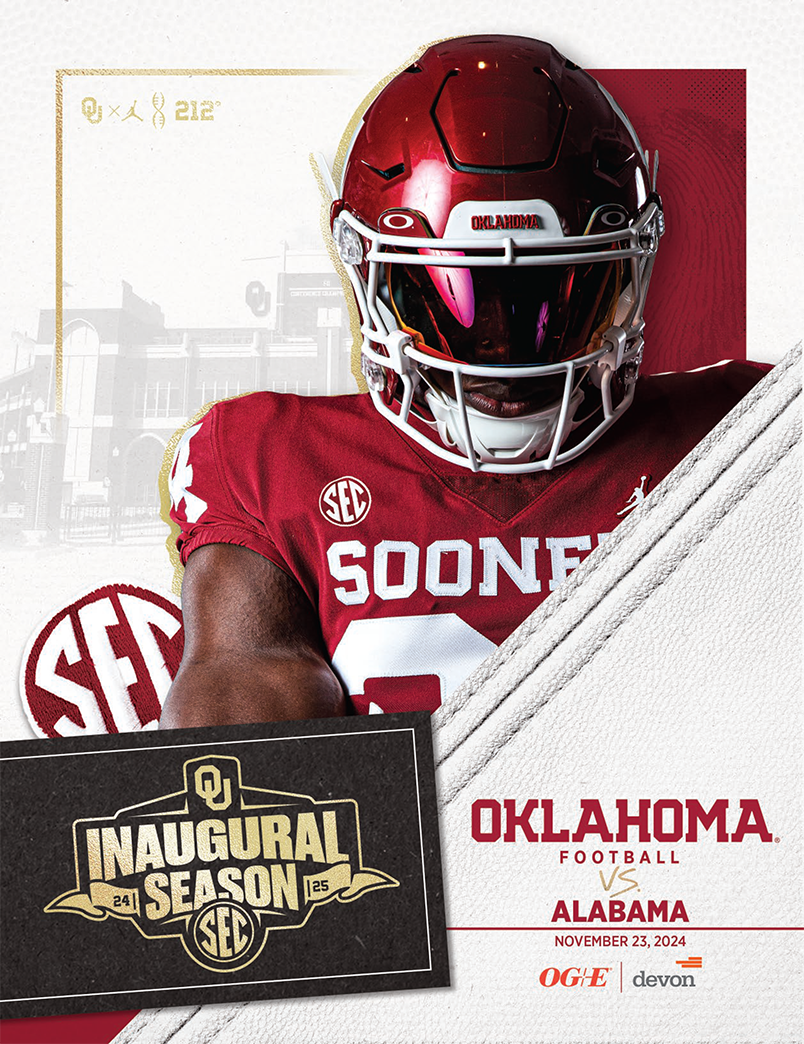2024 Oklahoma vs. Alabama Souvenir Program – LEARFIELD Publications Store
