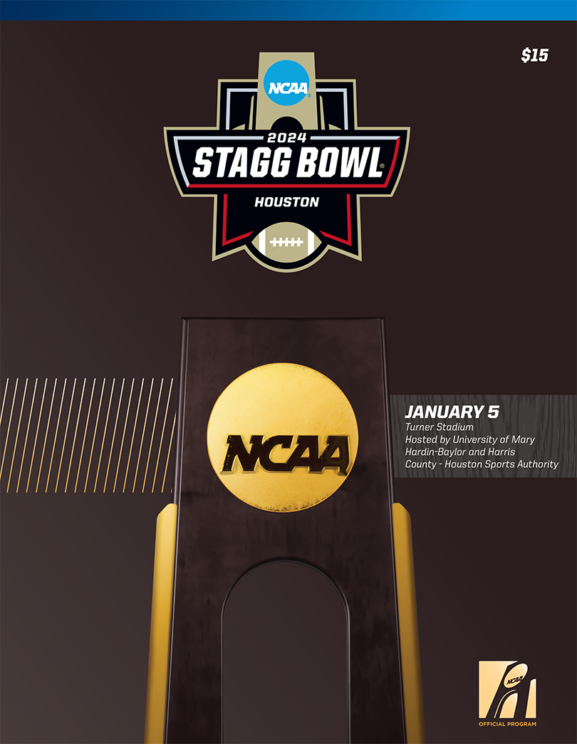 2024 NCAA Division III Football Championship Stagg Bowl Program ...