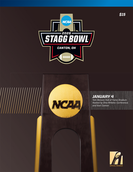 2026 NCAA Division III Football Championship Stagg Bowl Program ...